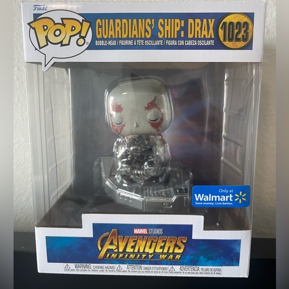 Funko | Toys | Funko Pop Guardians Ship Drax 23 Bobblehead Avengers ...